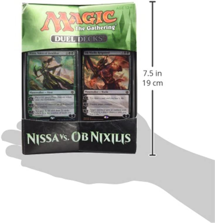 Magic The Gathering 14443 Nissa VS OB Nixilis Duel Deck – BigaMart