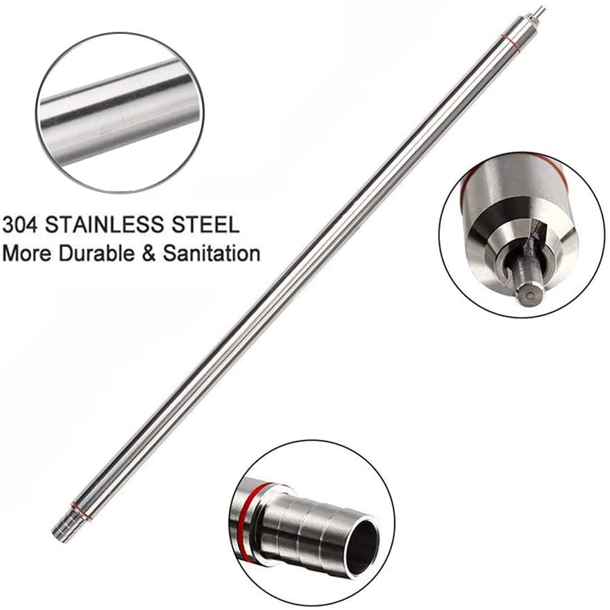 Beer Bottle Filler,ProMaker Stainless Steel Wine Beer Bottling 13.7 ...