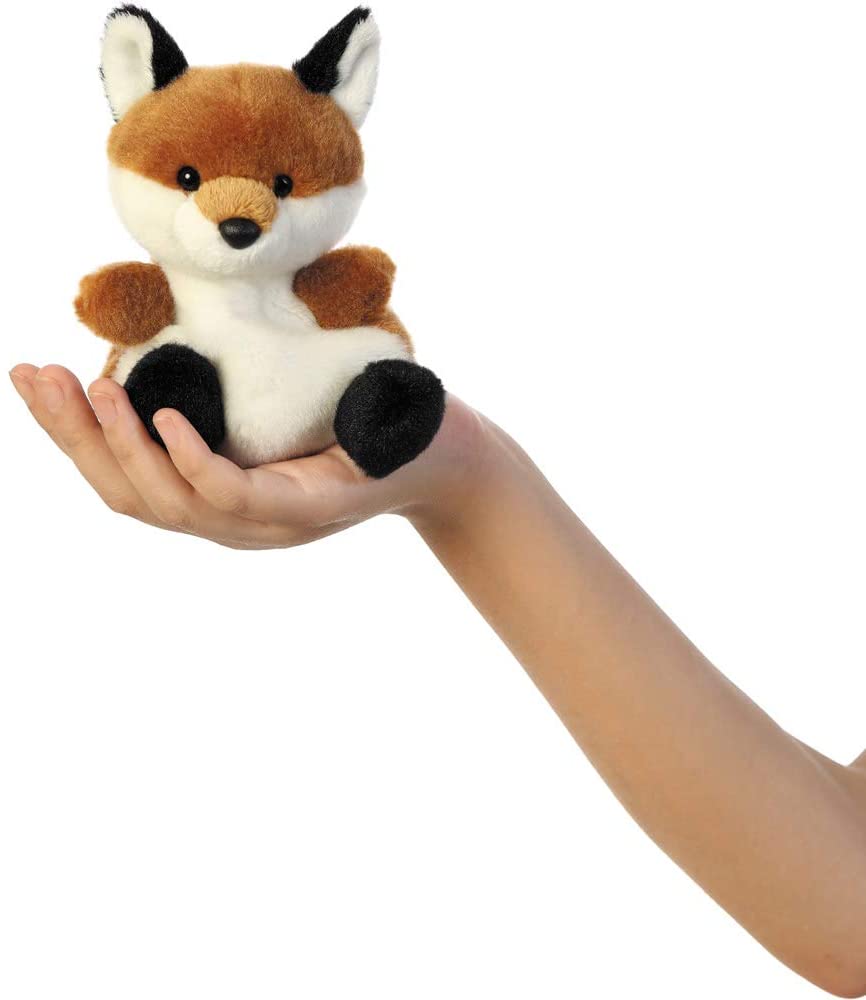 Aurora Palm Pals, Sly Fox Soft Toy, 33480, 5 inches, Multi-Coloured ...