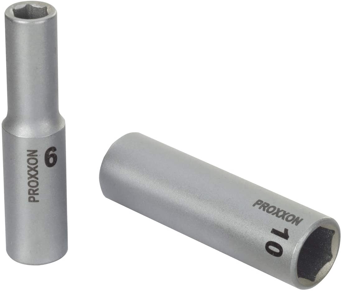 Proxxon 23292 Specialty Socket Set, Silver/Green, 1/4-1/2-Inch, Set of ...