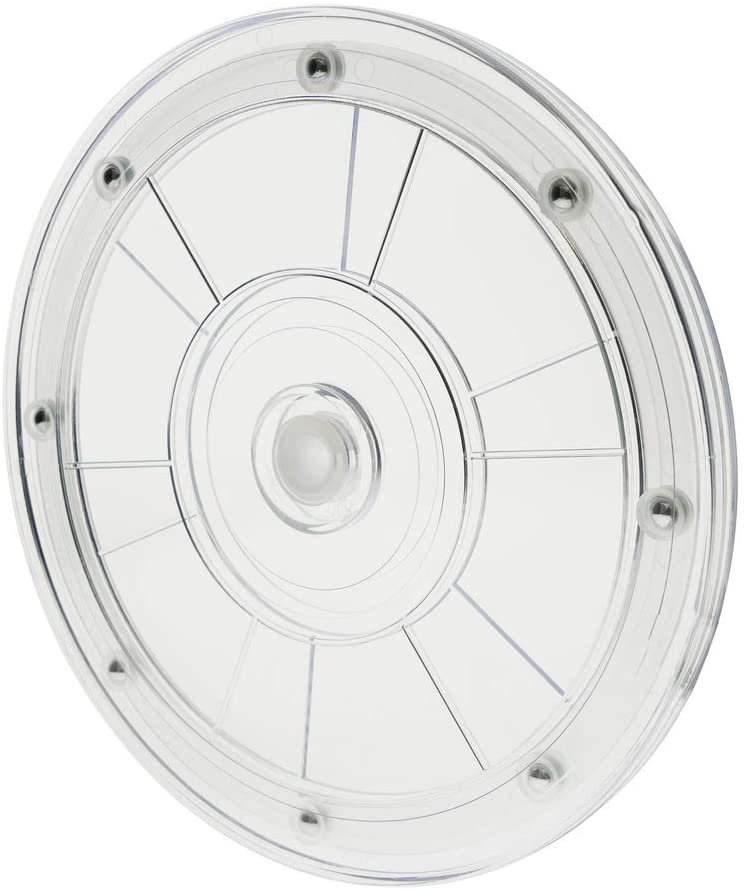 PrimeMatik – Manual rotating base display 20,3 cm transparent lazy ...