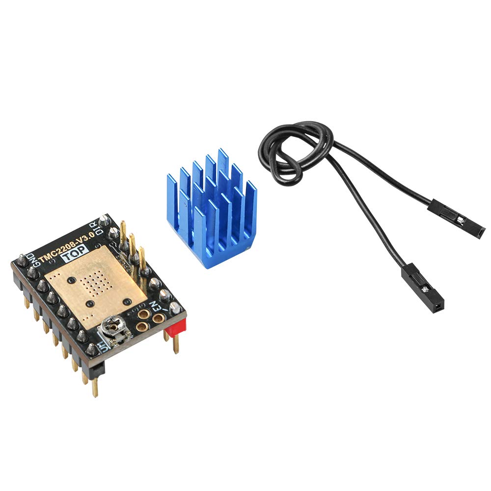 TMC2208 V3.0 Stepper Motor Driver Module UART Mode with Heat Sink ...