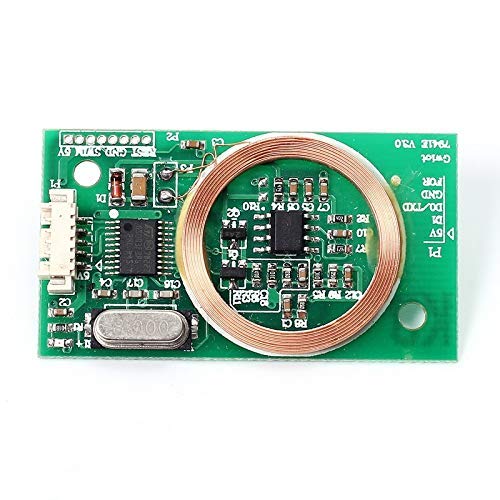 RFID Reader Module, DC 5V 3Pin 125KHz UART Wireless Module Card Read ...