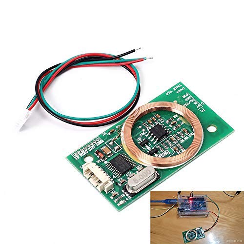 RFID Reader Module, DC 5V 3Pin 125KHz UART Wireless Module Card Read ...