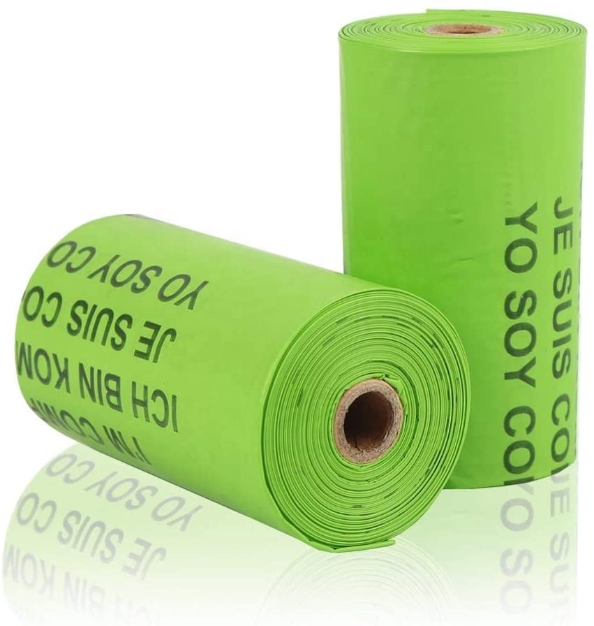 BIOARK 100% Compostable Doggy Poo Bags, Pet Waste Bags, 60 Count, 4 ...