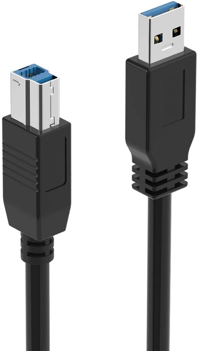 EPHY USB 3.0 Printer Cable | 1.8m/6ft | USB 3.0 A Male to B Male ...