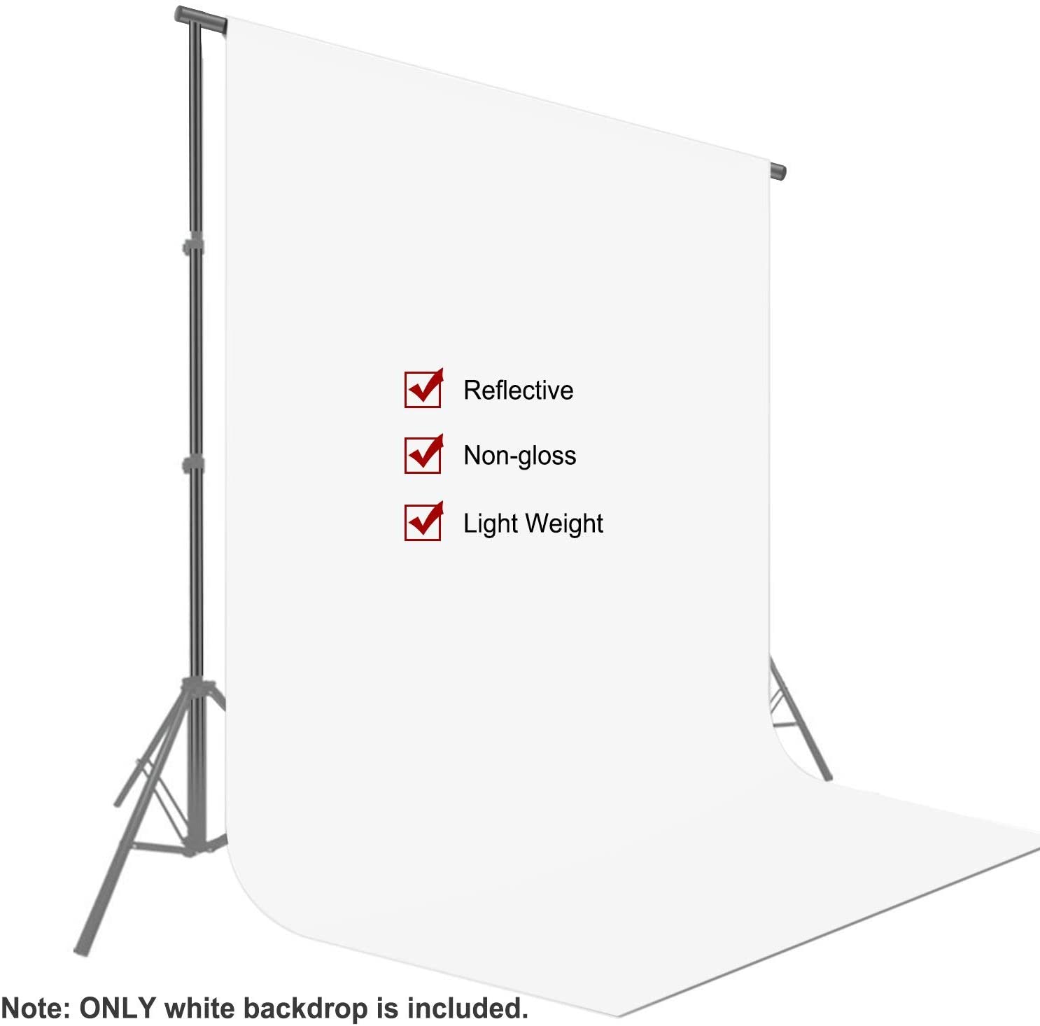 Neewer® 10 x 12FT / 3 x 3.6M PRO Photo Studio 100% Pure Fabric ...