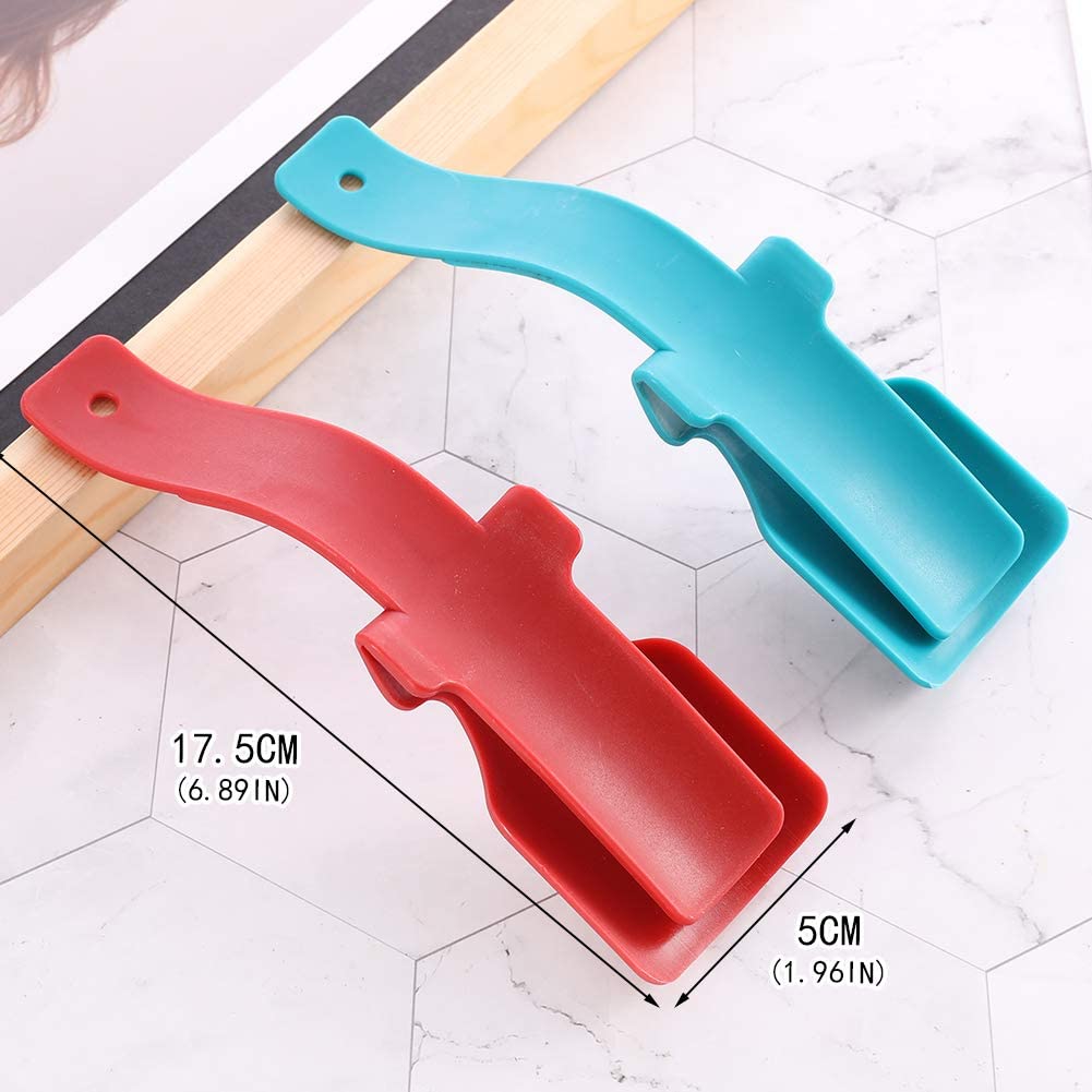 redcherry 5 Pieces Shoe Horn, Plastic Lazy Shoe Helper Shoe Lifting ...