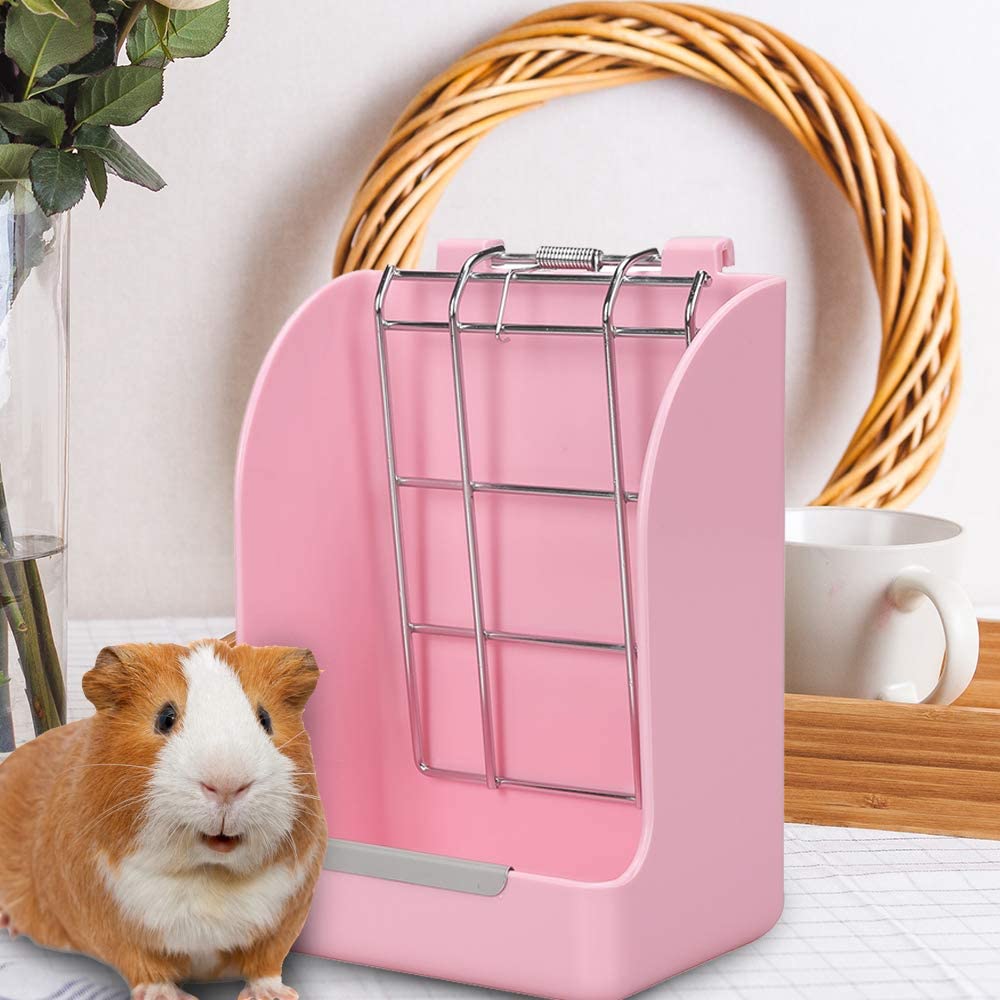 GZGZADMC Rabbit Hay Feeder, Portable Hay Rack, Less Wasted Hay Rack ...