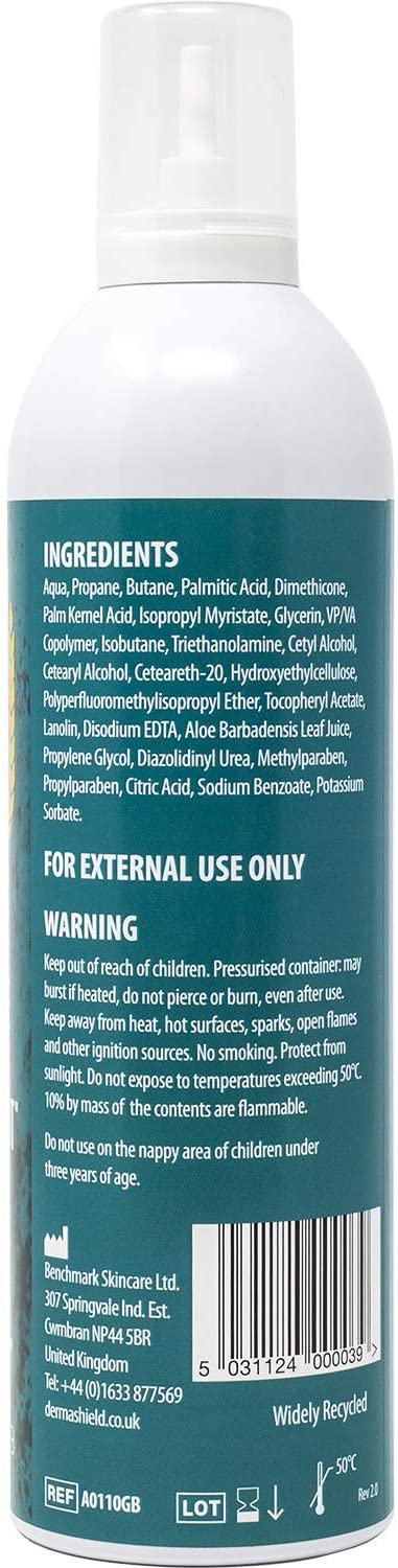 Derma Shield Barrier Cream 500ml Mousse – The Ultimate Waterproof Skin ...