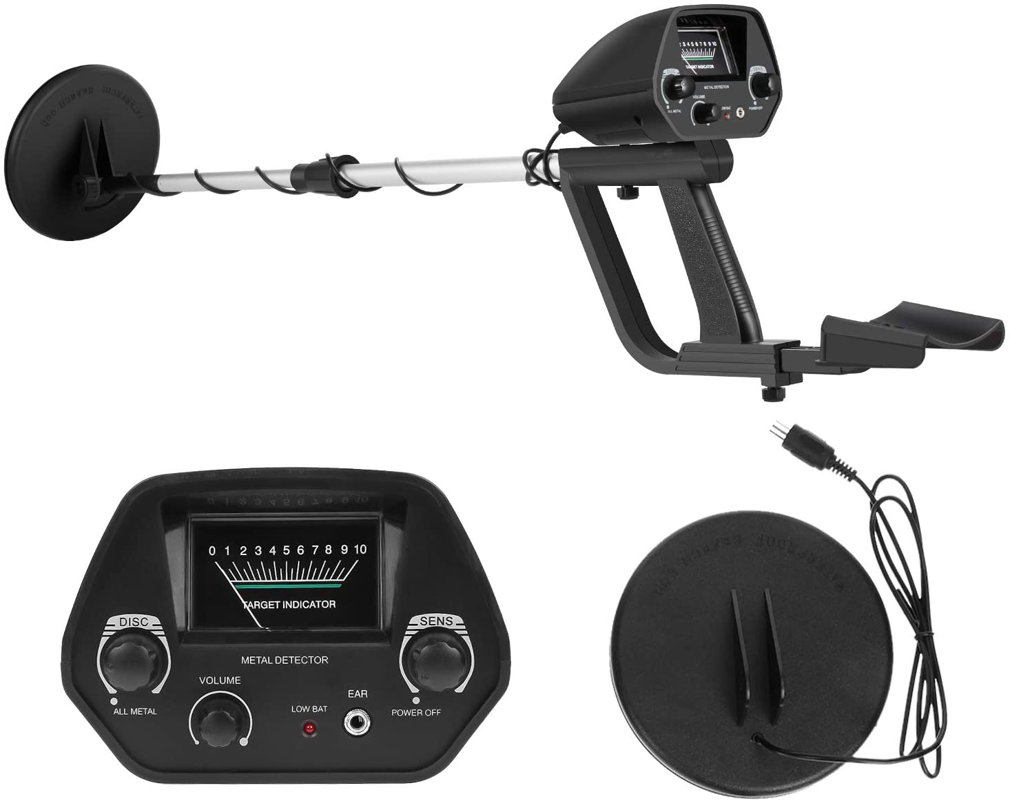 CosyInSofa Pinpoint Metal Detector, Lightweight Metal Detector with ...