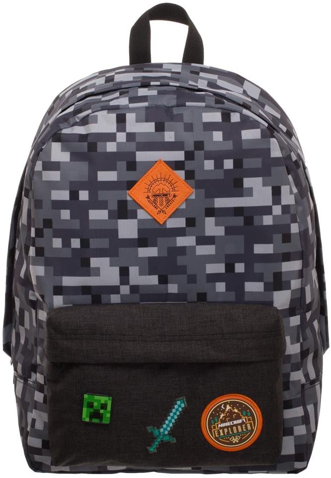Minecraft Quickturn Backpack Bedrock 45x35x12cm Polyester – BigaMart