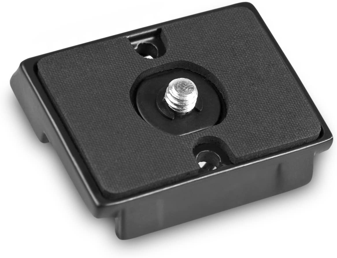 Mantona Scout quick-release plate for aluminium tripod (1/4 inch screw ...