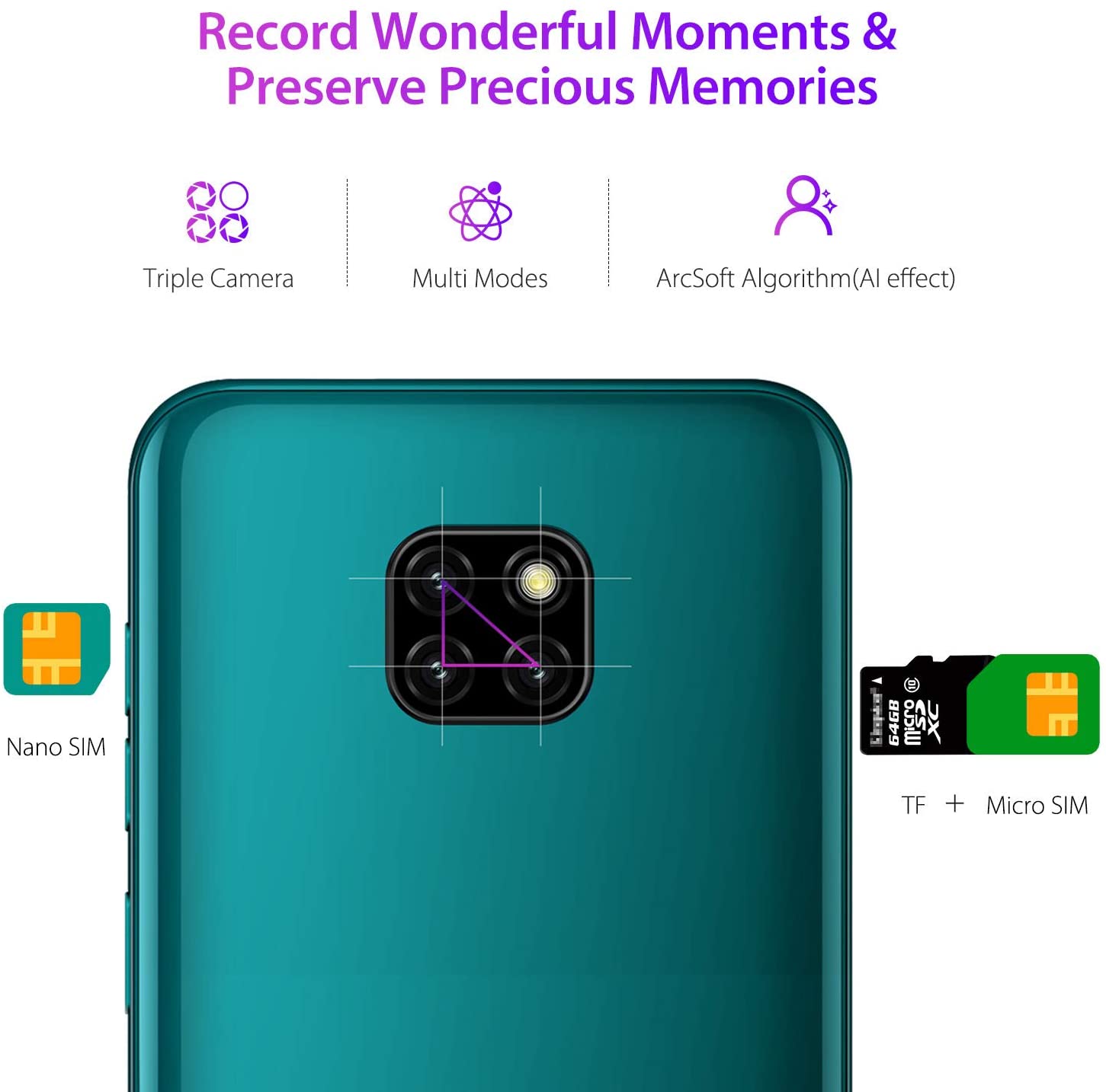 Ulefone Note 7P 2020 Smartphones, Dual SIM Free Android 9.0 Phone ...