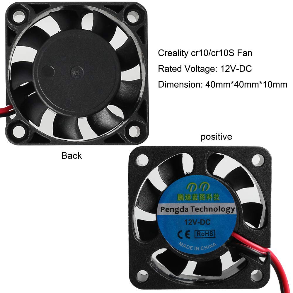 5015 Fan 24V 50x50x15mm DC Cooling Fan Blower Fan 3D Printer Extruder Parts – BigaMart