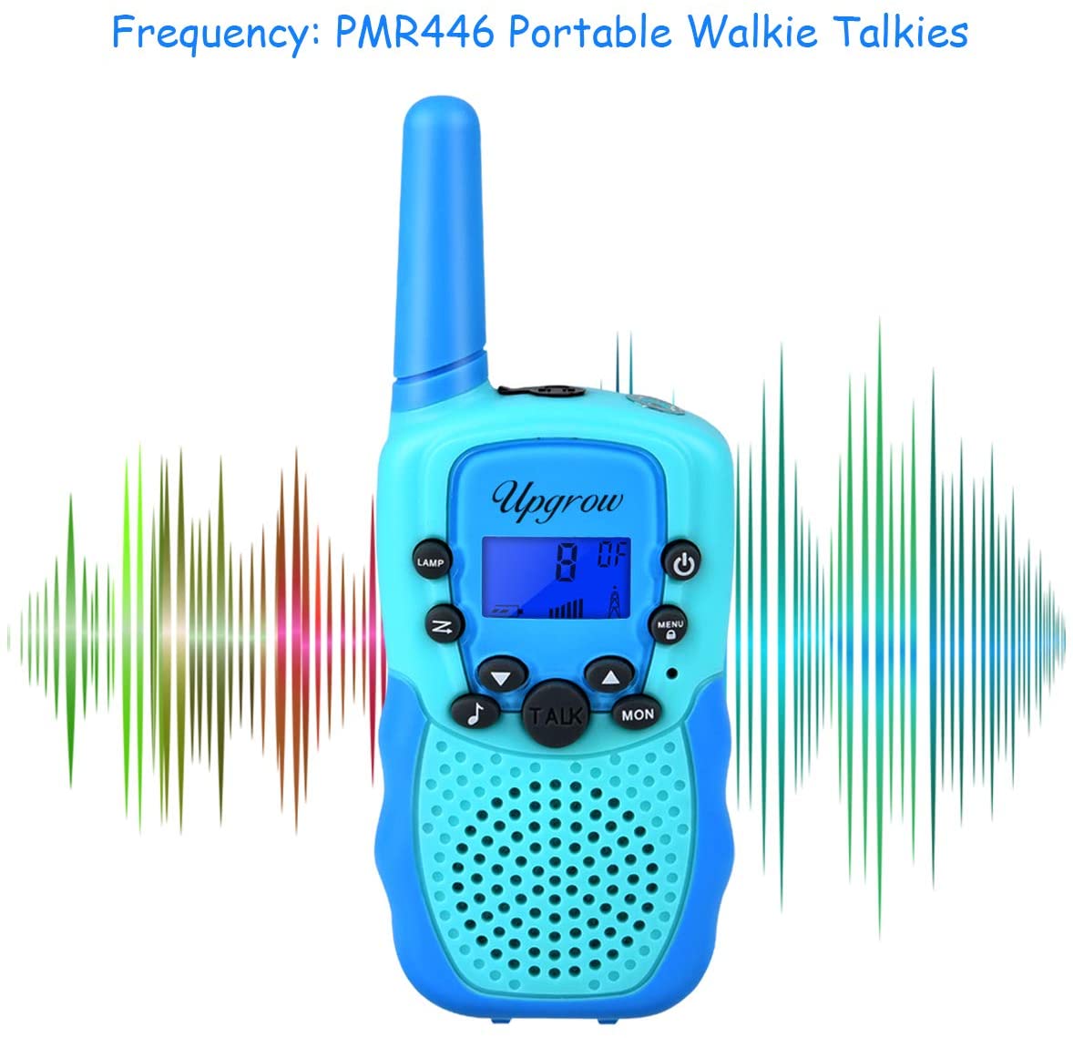 Upgrow Walkie Talkies 8 Channel 2 Way Radio Kids Toys Wireless 0.5W ...