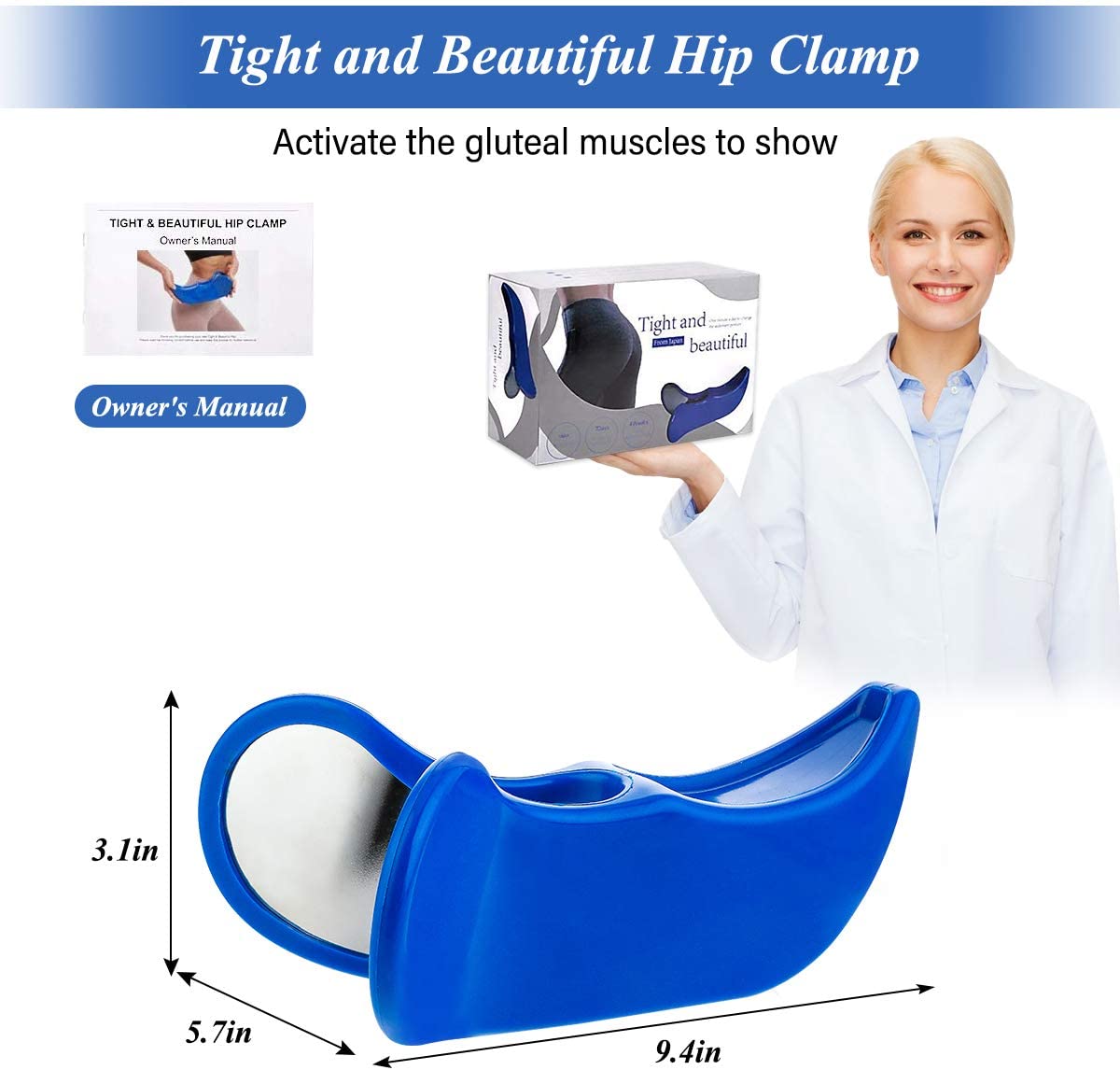Litthing Hip Training Device for Buttocks Pelvic Floor Hip Training ...