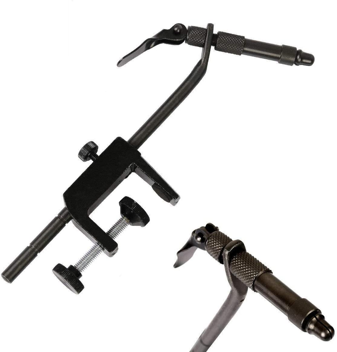MAXIMUMCATCH Maxcatch Rotary Fly Tying Vise Alloy Travel Vise with Base ...