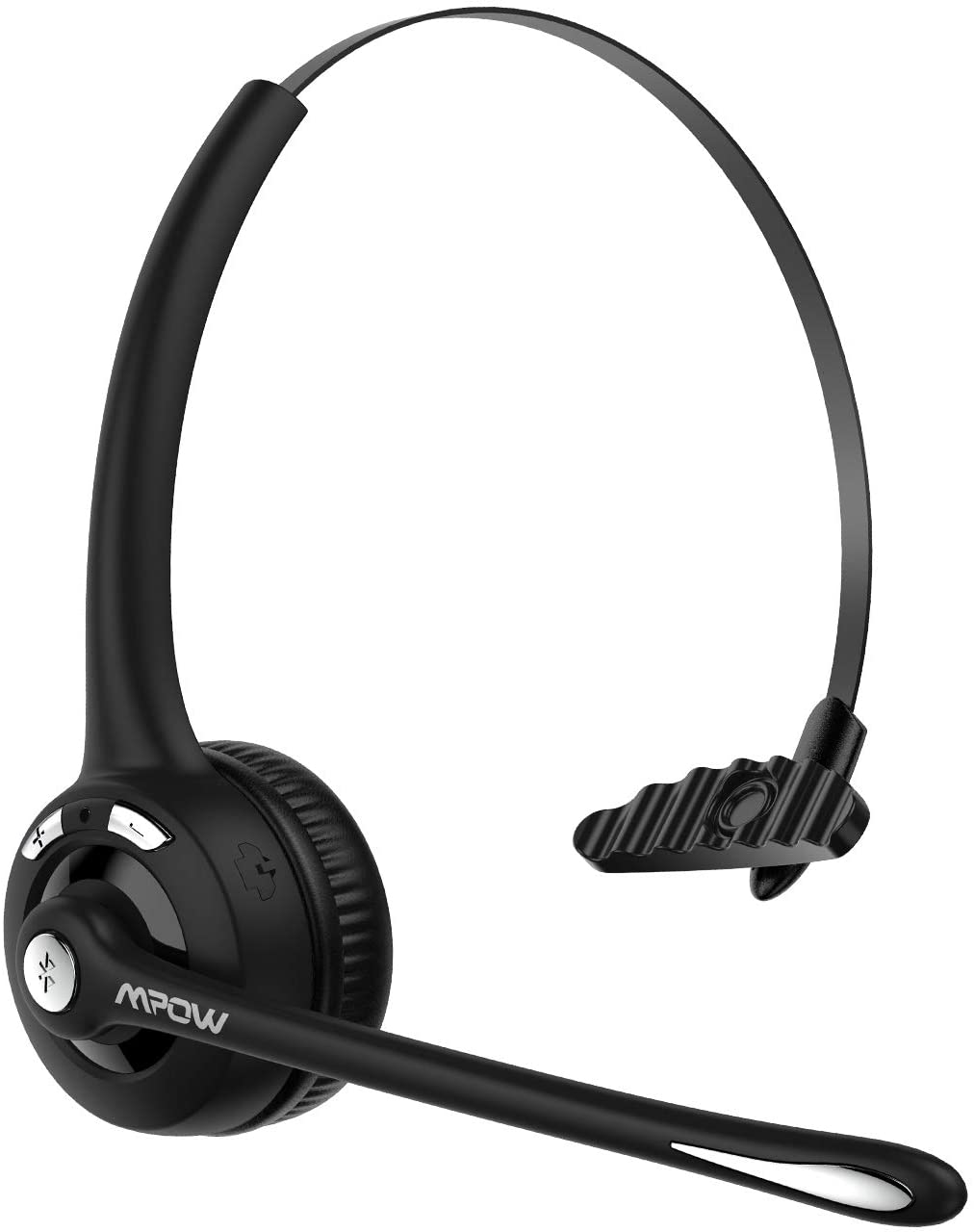 Mpow Bluetooth Headset, 16hrs Bluetooth Phone Headset with Microphone ...