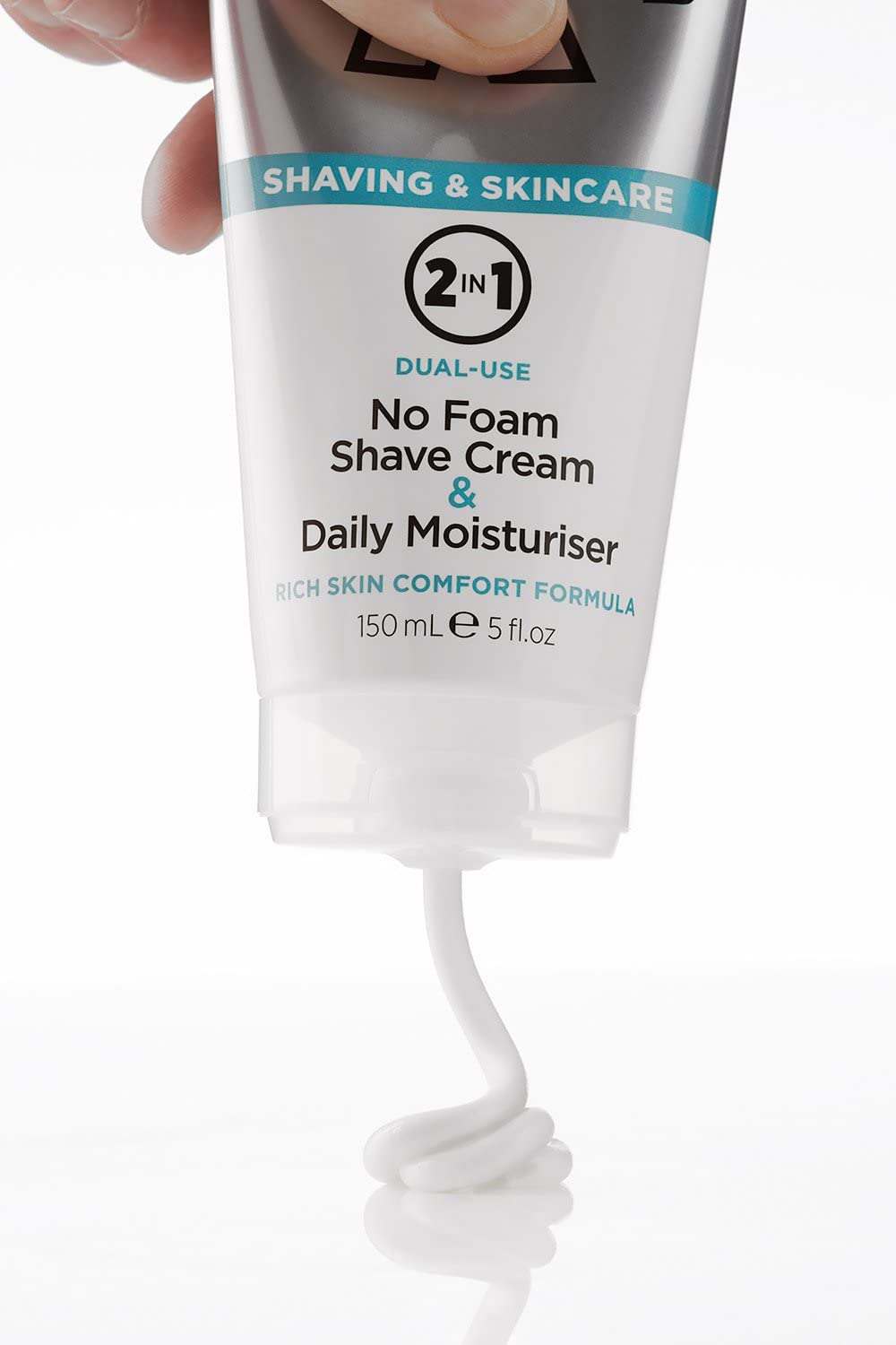 King of Shaves 2-in-1 No Foam Shaving Cream & Daily Moisturising Face ...