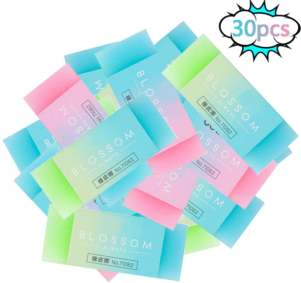 INTVN Eraser 30pcs most professional soft and durable flexible cube ...