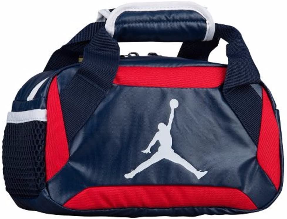 Nike Jordan Jumpman Premium Obsidian/Black/Fire Red/White Lunch Tote ...