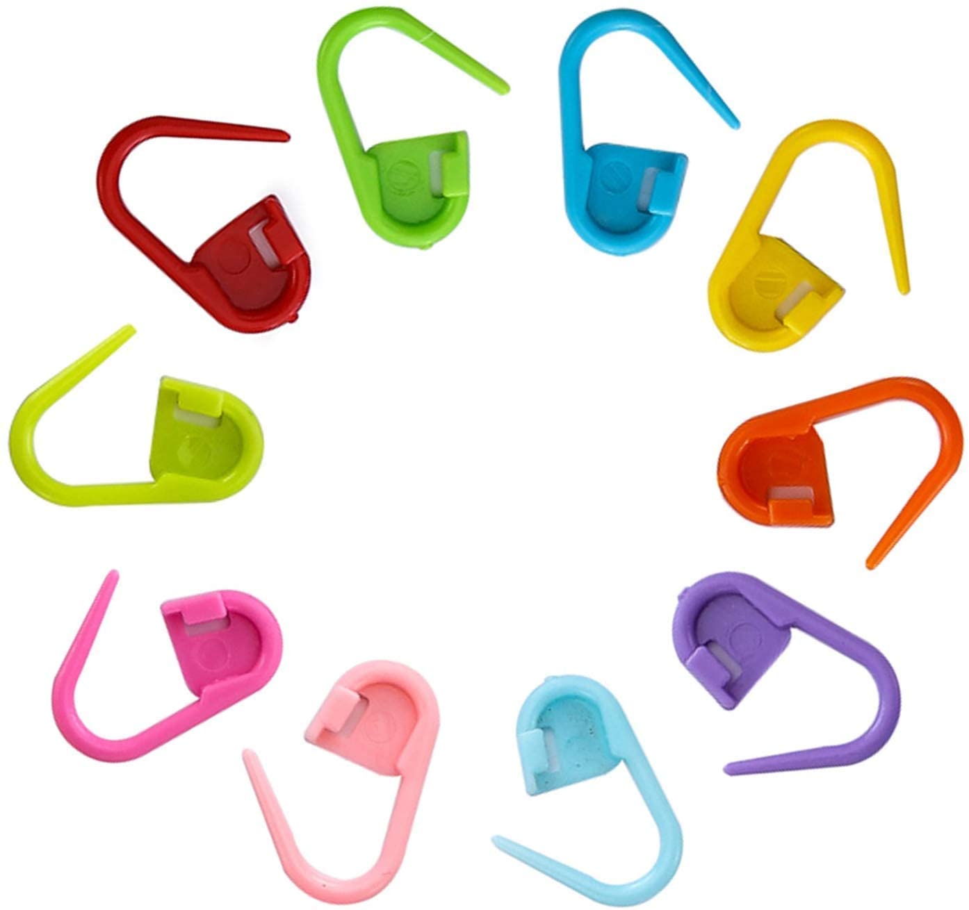 Locking Stitch Markers,150 Pieces Knitting Crochet Locking Stitch ...