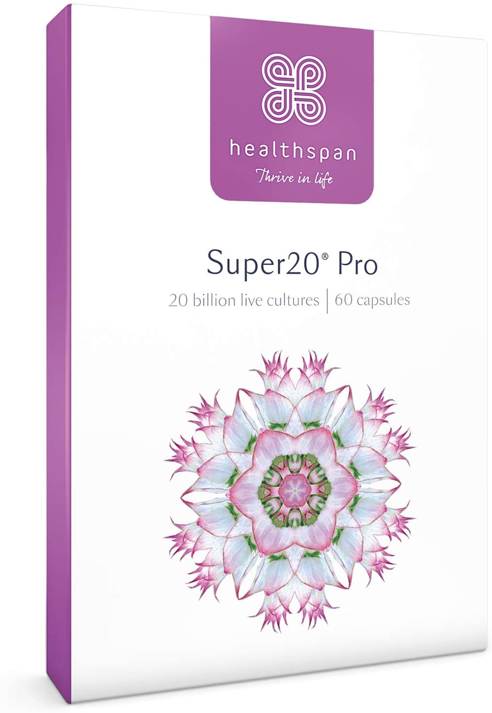 Healthspan Super20 Pro | Blend of 20 Billion Live Cultures ...