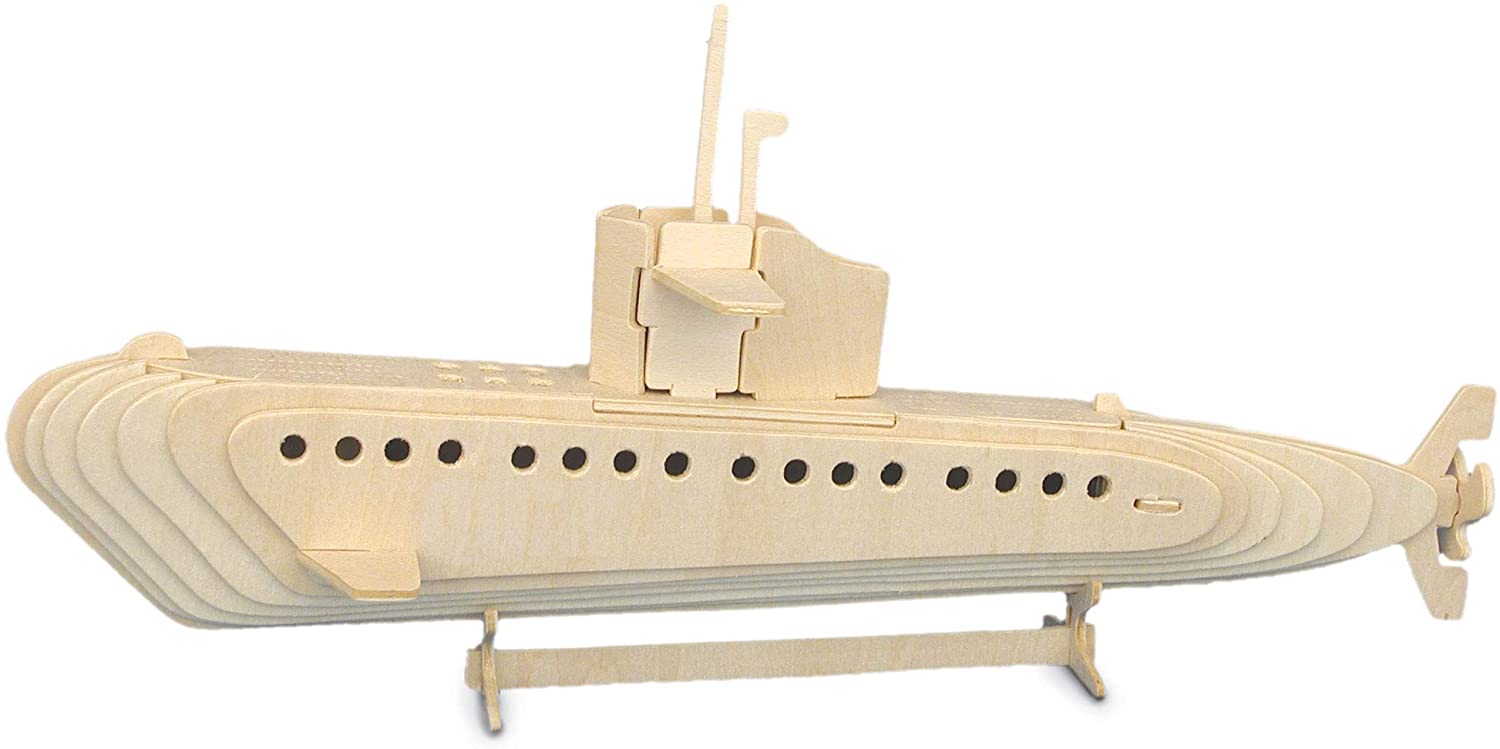 Quay Submarine Woodcraft Construction Kit FSC – BigaMart