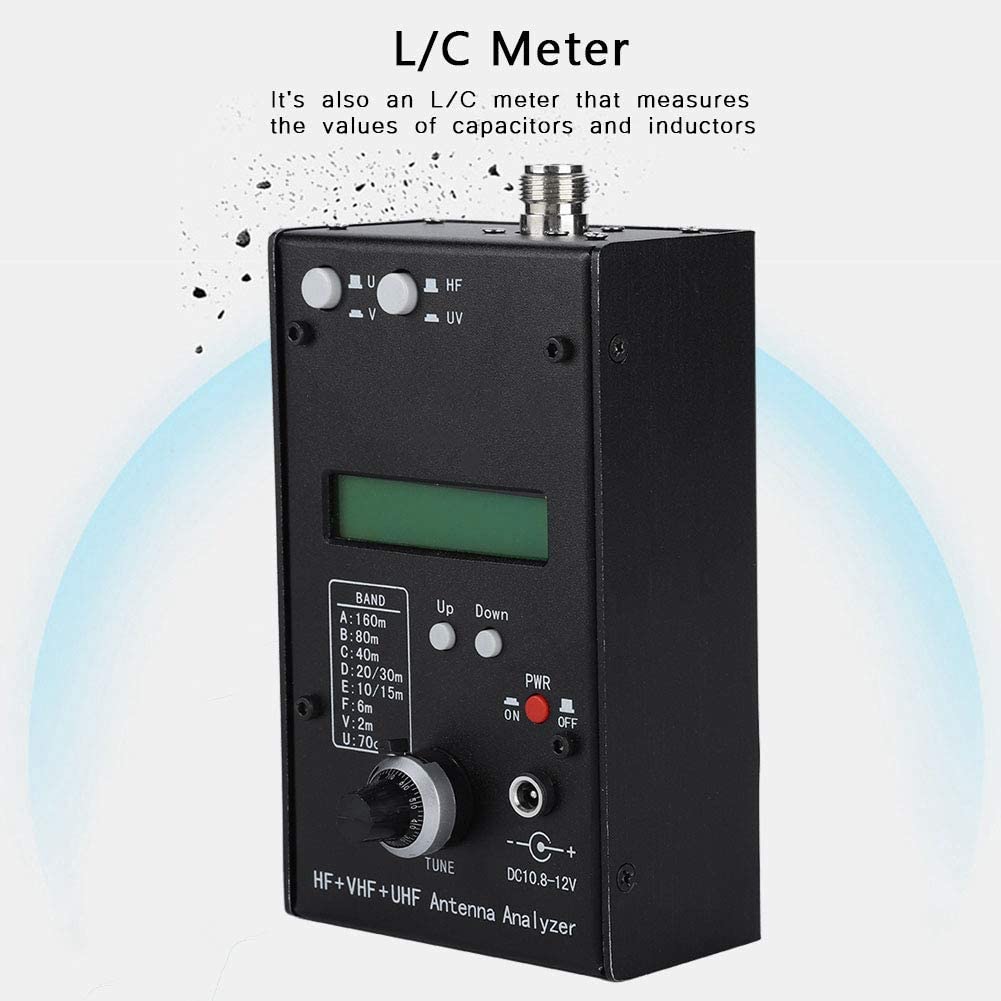 SWR Antenna Analyzer AW07A HF VHF UHF Antenna Meter Tester SWR & RF ...