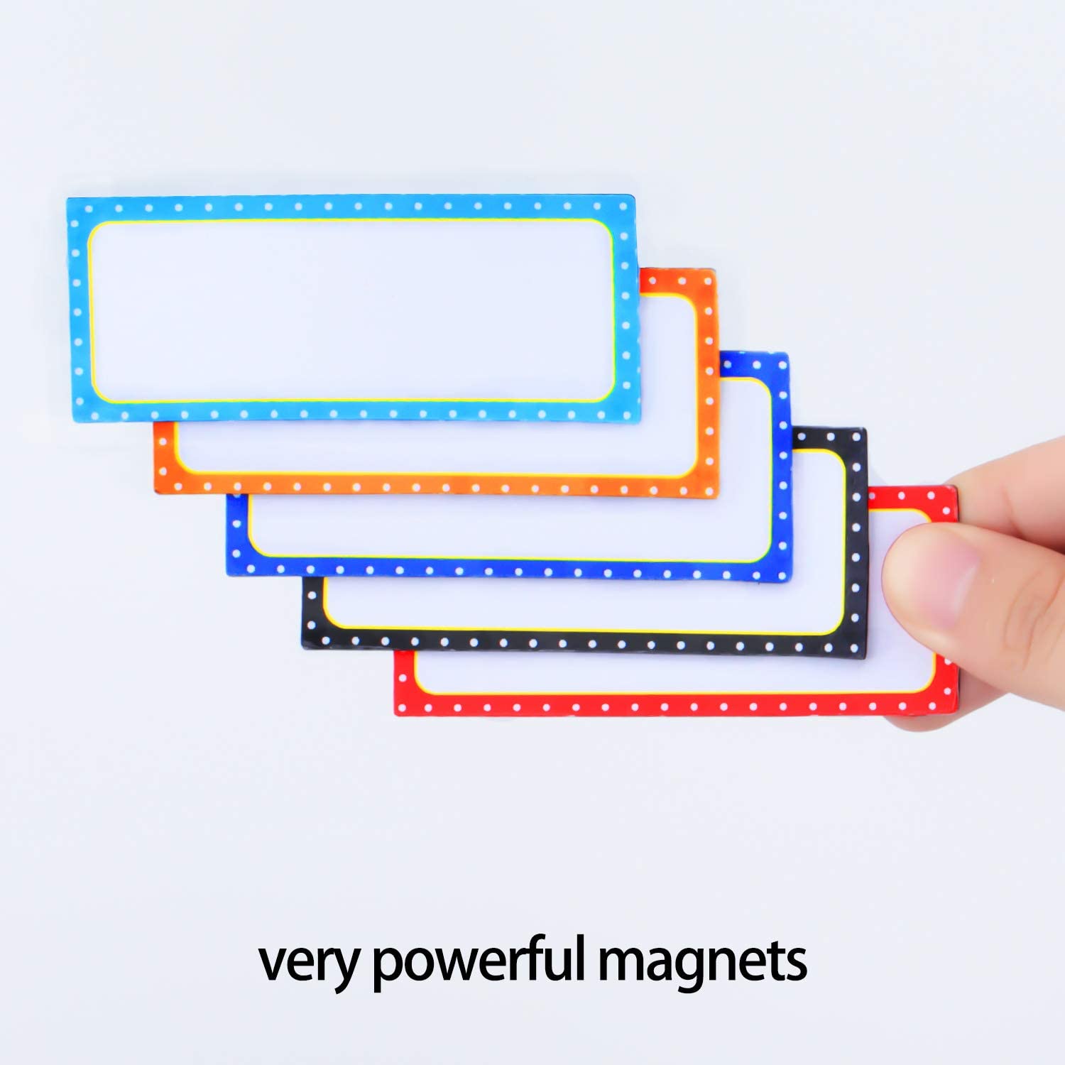 45 Pieces Magnetic Dry Erase Labels Name Plates Board Nameplates Tags ...