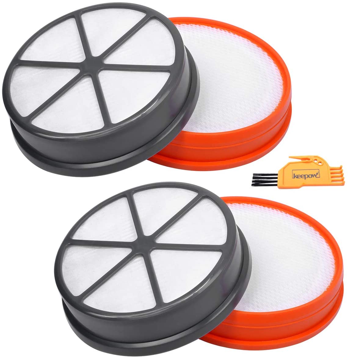 KEEPOW 2 Pack Type 90 Filter Kits for Vax U90-MA-Re Mach Air Upright ...