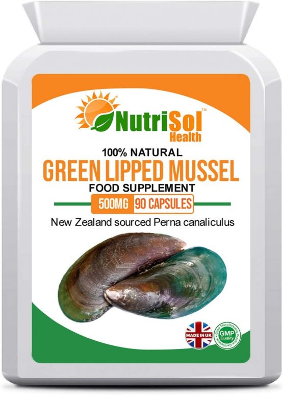 Nutrisol Health Green Lipped Mussels Extract 500mg 90 Capsules | from ...