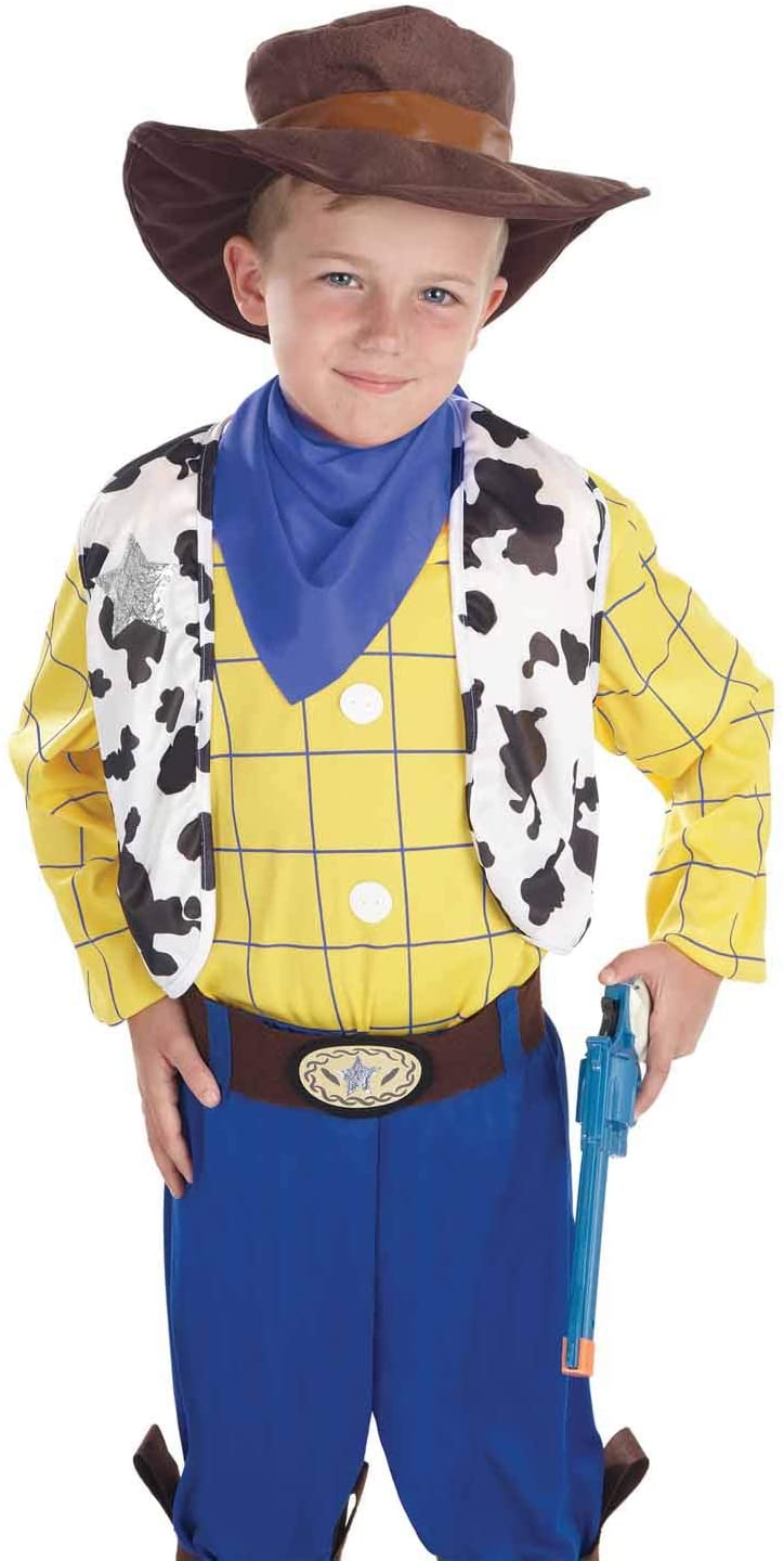 Fun Shack Boys Cowboy Costume Childrens Wild West Sheriff Uniform Rodeo ...