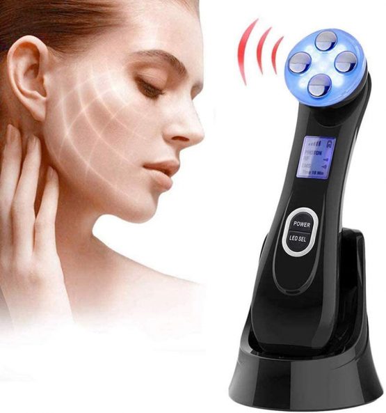 Facial Lifting Machine, LED Light Therapy Wrinkle Remover, High ...
