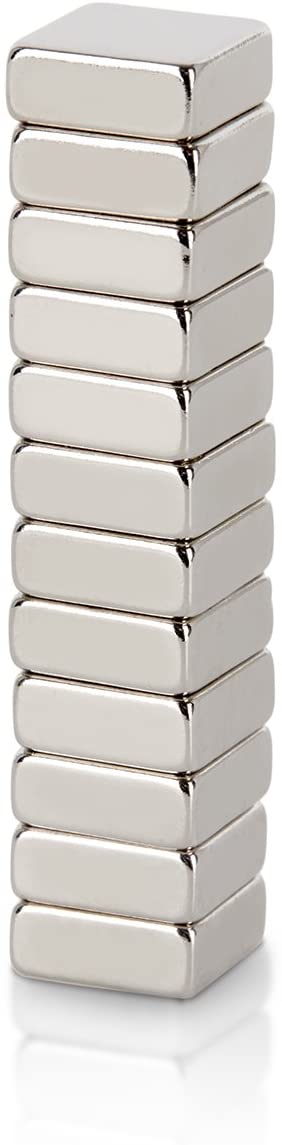 WINTEX 24 neodymium mini magnets (10x10x4 mm) | extra strong square ...