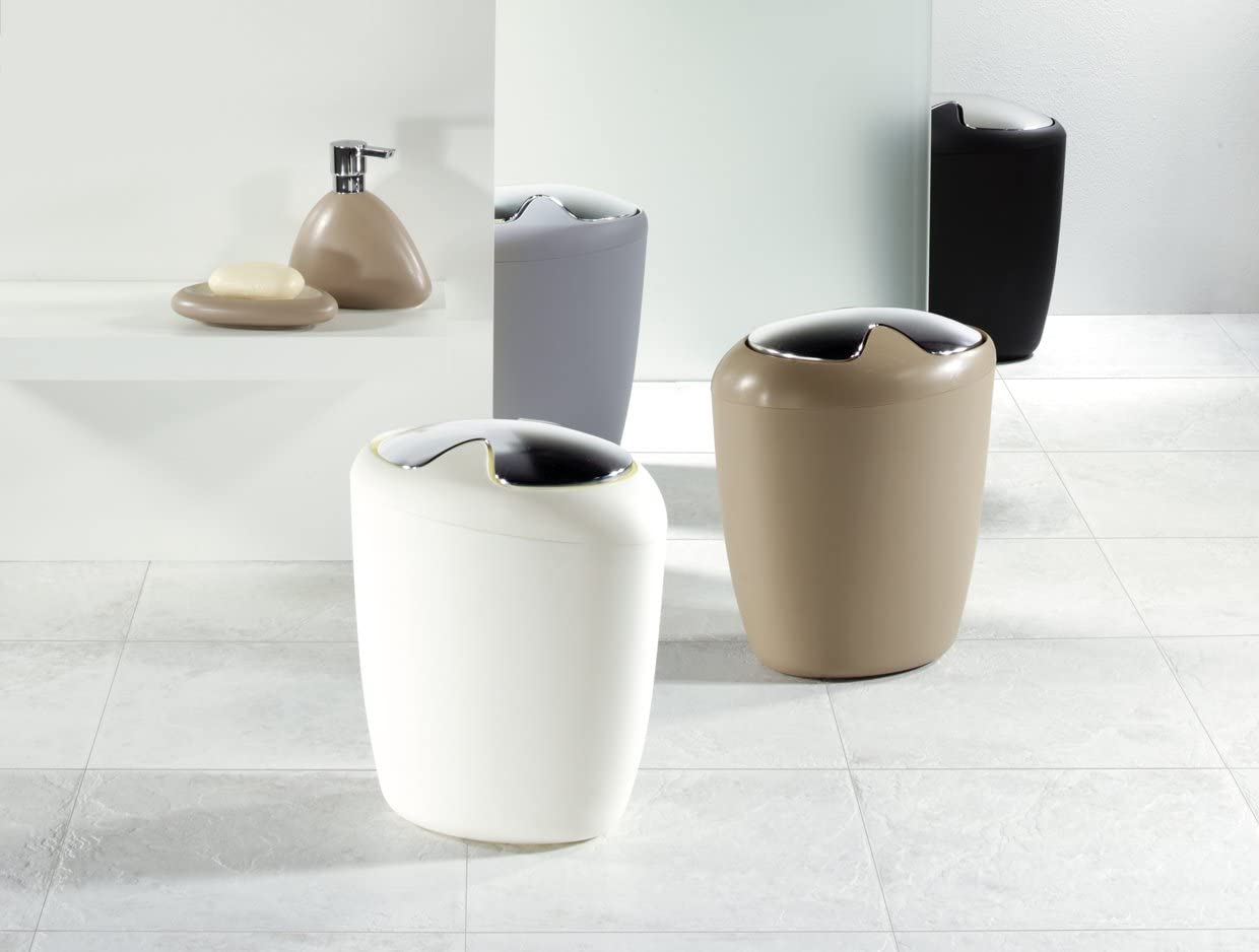 Spirella Etna Stone Toothbrush Holder Polyresin Black White Stone ...