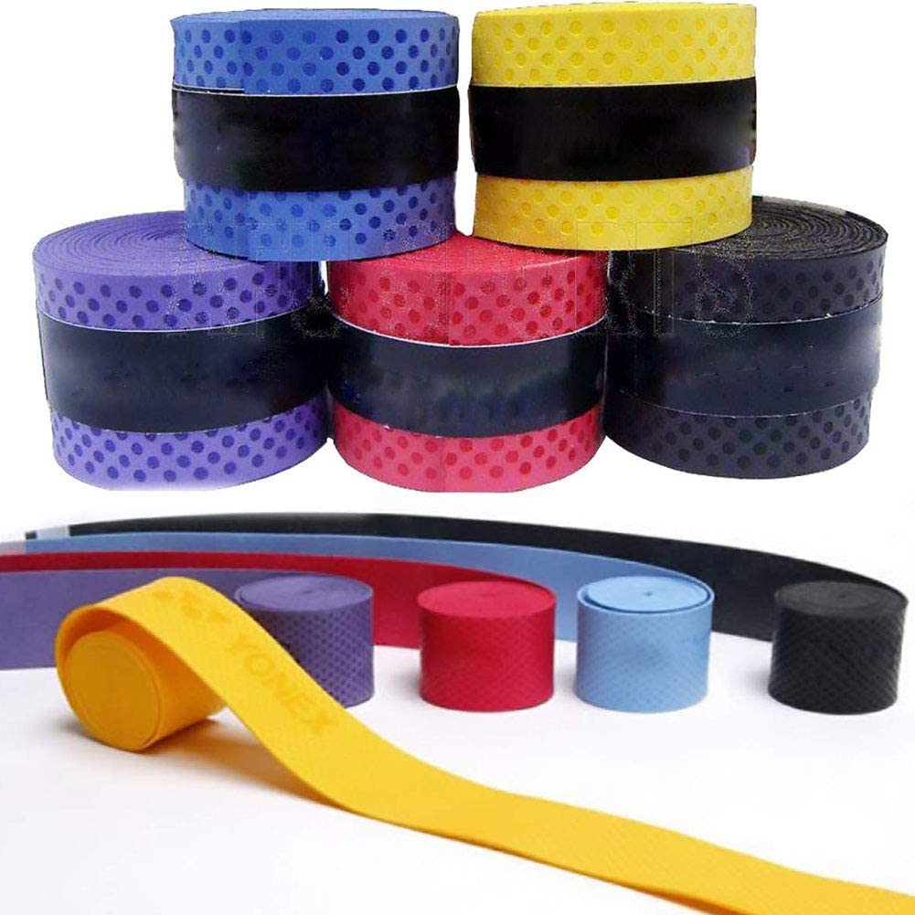 INTVN Tennis sweatband,Pack of 20 Tennis Racket Grips Anti-skid ...