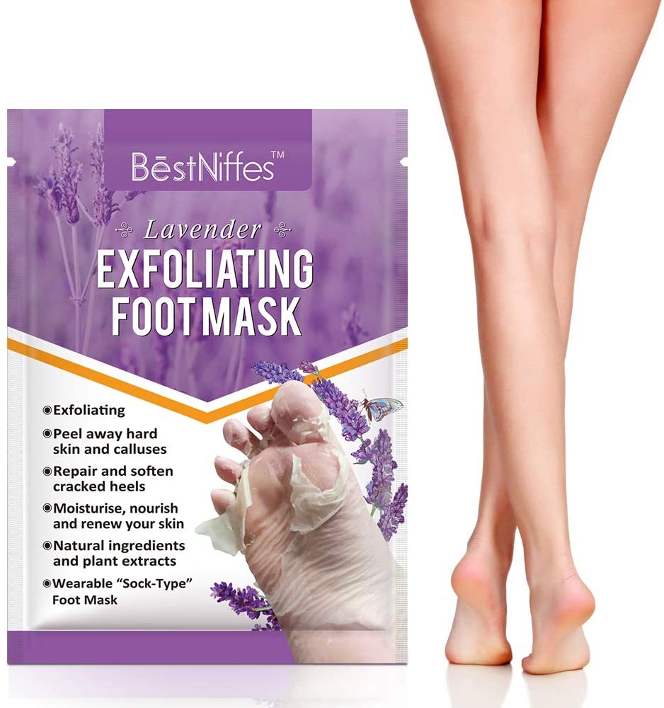 5 Pack Foot Peel Mask, Exfoliating Foot Masks, Natural Exfoliator for ...
