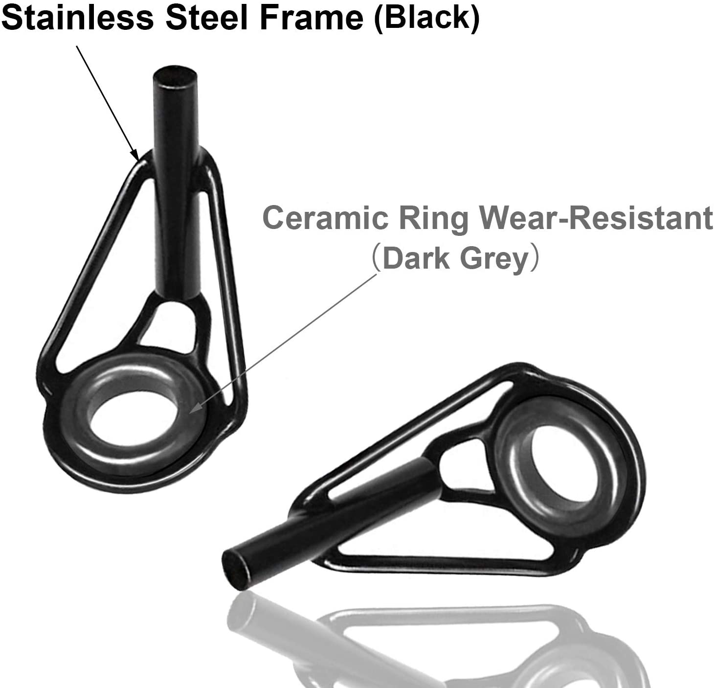 THKFISH Fishing Rod Repair Kit Rod Tip Repair Kit Stainless Steel ...