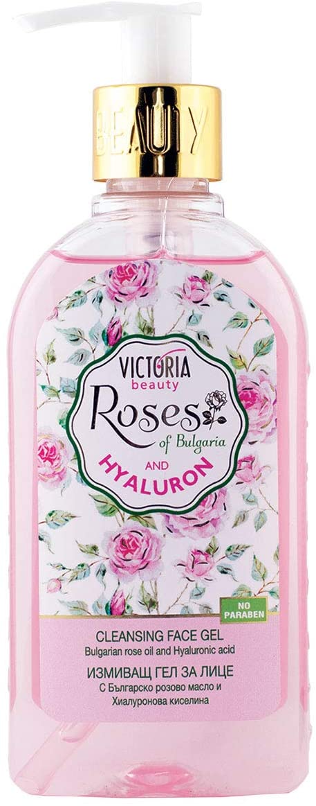 Victoria Beauty Skin Cleanser with Rose Essential Oil, Rose Water and ...