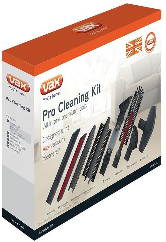 Vax 1-1-133326-00 Genuine New Type 2 Pro Cleaning Kit, Grey – BigaMart