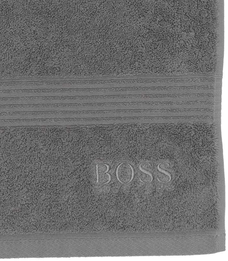 Hugo Boss Bath Beach Towel 100 x 150 White Grey Black – grey – One Size ...