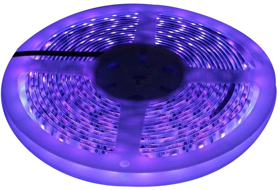 UV Led Light Strip 5M 3528SMD Waterproof Ultraviolet Blacklight UV ...