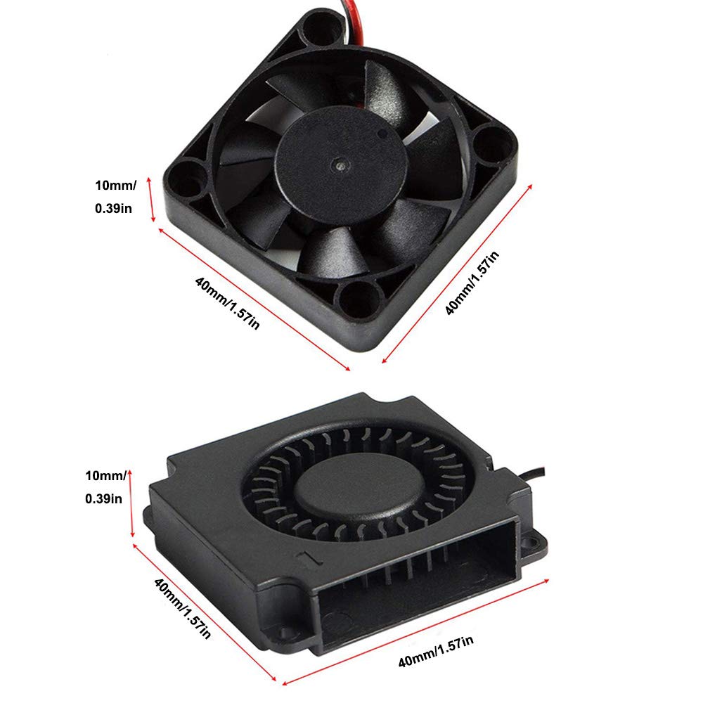 5015 Fan 24V 50x50x15mm DC Cooling Fan Blower Fan 3D Printer Extruder Parts – BigaMart