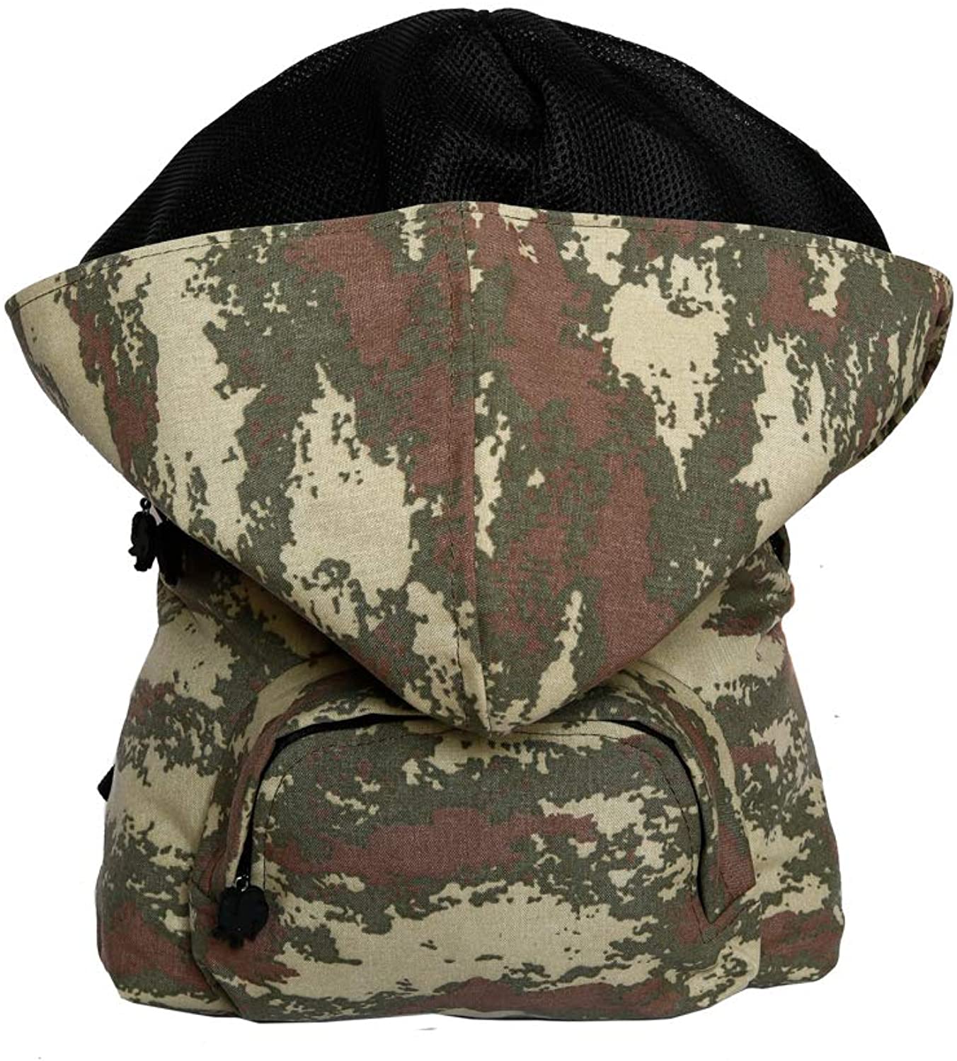 Morikukko Unisex-Adult Hooded Backpack Military Camo Backpack ...