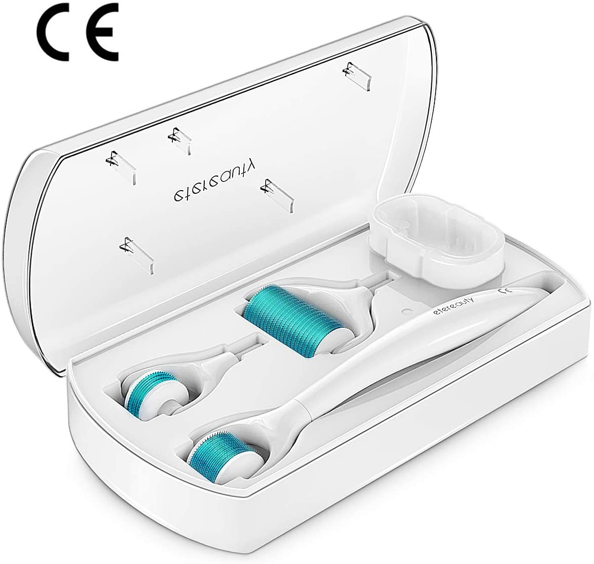 Derma Roller 4 in 1, 0.5/1.0/1.5mm Microneedle Derma Roller for Skin ...