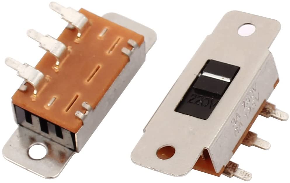 Sourcingmap 5pcs AC 110V to 220V 3 Terminals SPDT Voltage Selector ...