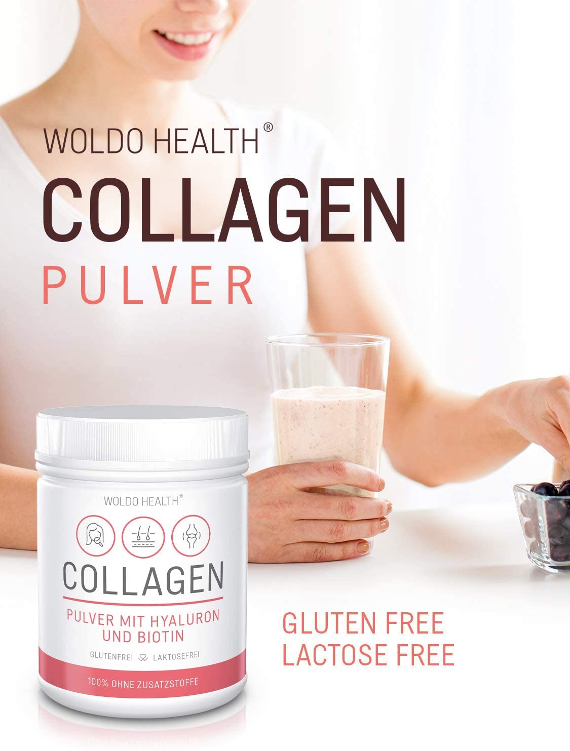Collagen Beef Protein Powder 500g – Tasteless and odorless – BigaMart