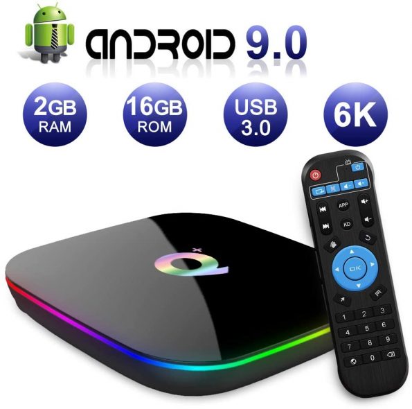 Q Plus Android 9.0 TV Box 2GB RAM 16GB ROM H6 Quad-core cortex-A53 ...